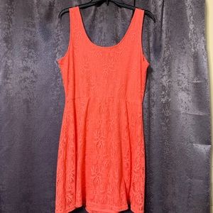 Metaphor | Dresses | Coralpink Lace Metaphor Dress | Poshmark